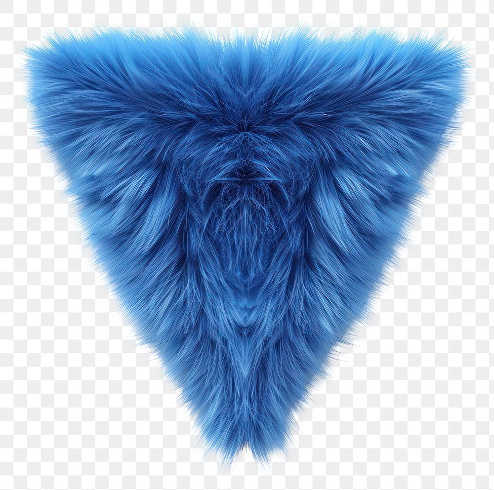 PNG Blue furry triangle illustration | Free PNG - rawpixel