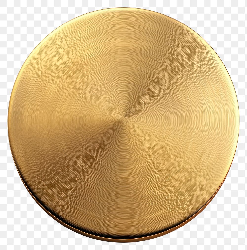 PNG Elegant golden round metal | Free PNG - rawpixel