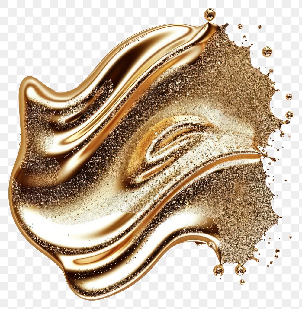 PNG Luxurious golden paint splash | Free PNG - rawpixel