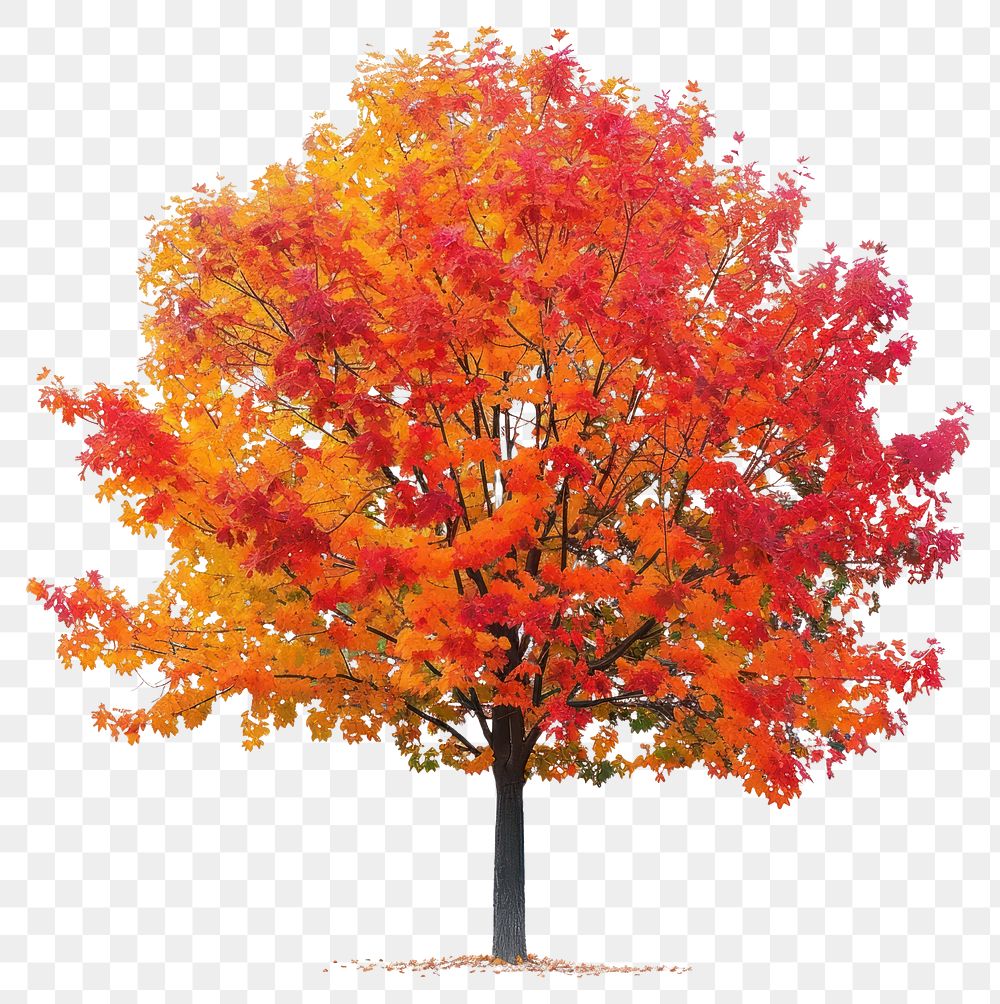 PNG Vibrant autumn tree colors | Premium PNG - rawpixel