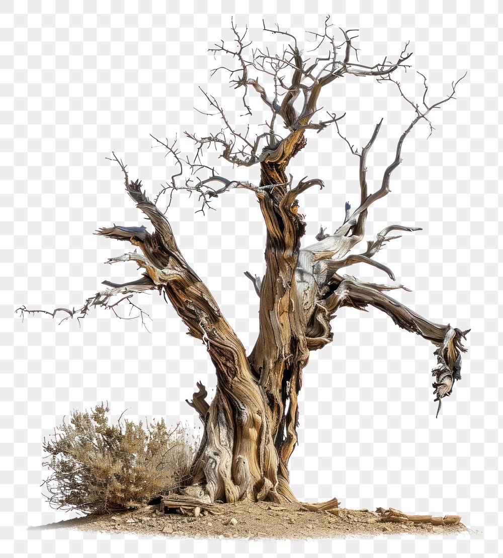 PNG Ancient twisted tree desert | Premium PNG - rawpixel