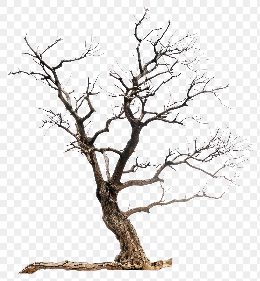PNG Leafless tree twisted branches | Premium PNG - rawpixel