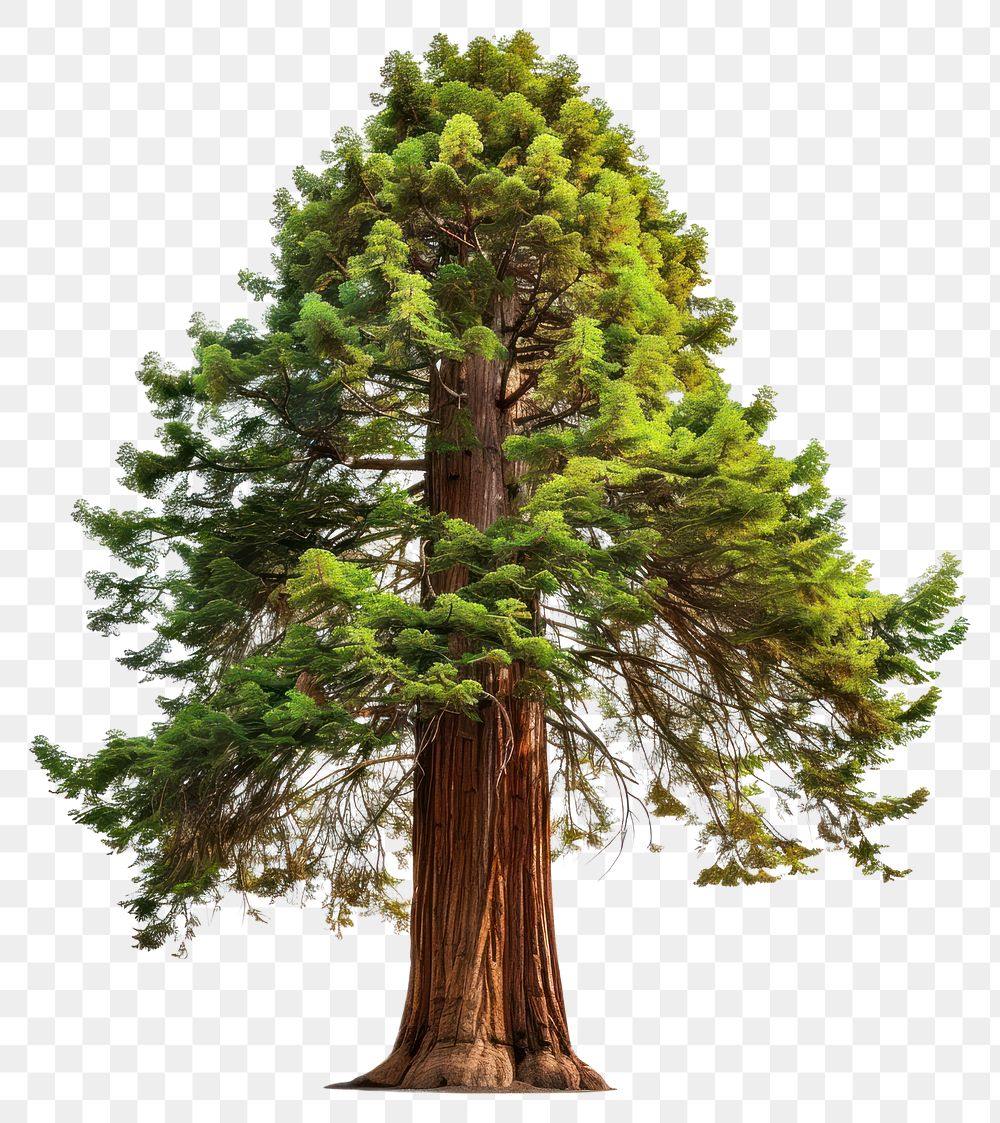 PNG Majestic sequoia tree isolated | Free PNG - rawpixel