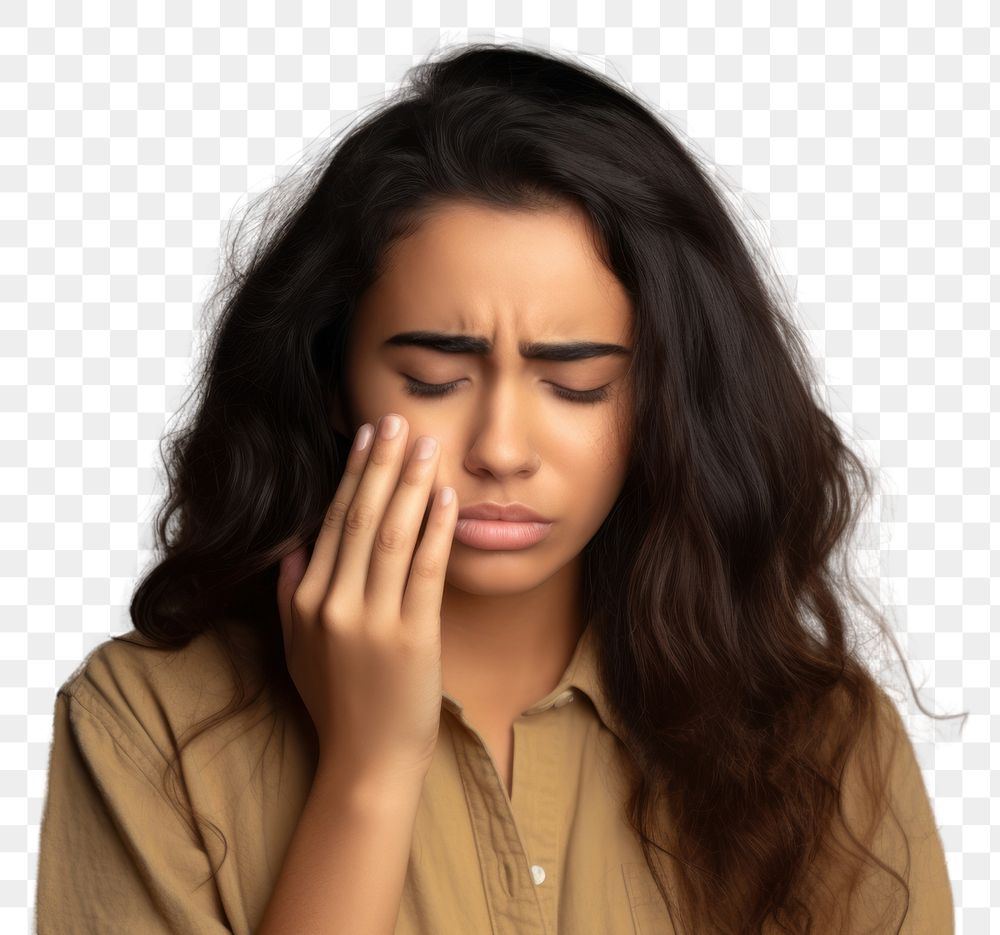 PNG Woman experiencing tooth pain | Free PNG - rawpixel