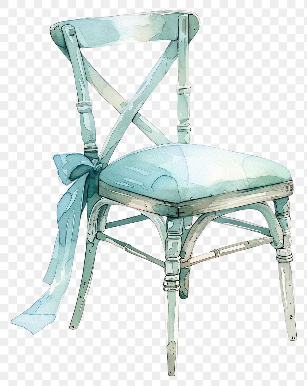 PNG wooden wedding chair furniture. | Free PNG - rawpixel