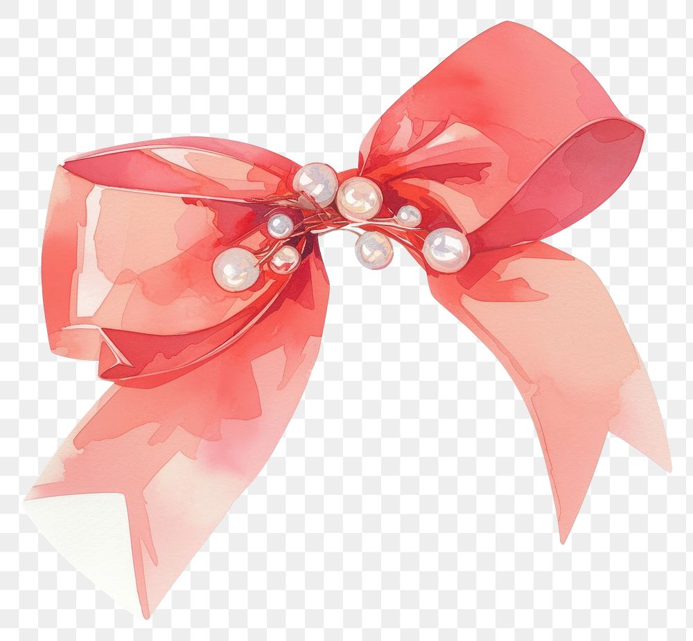 PNG Elegant red bow illustration | Premium PNG - rawpixel