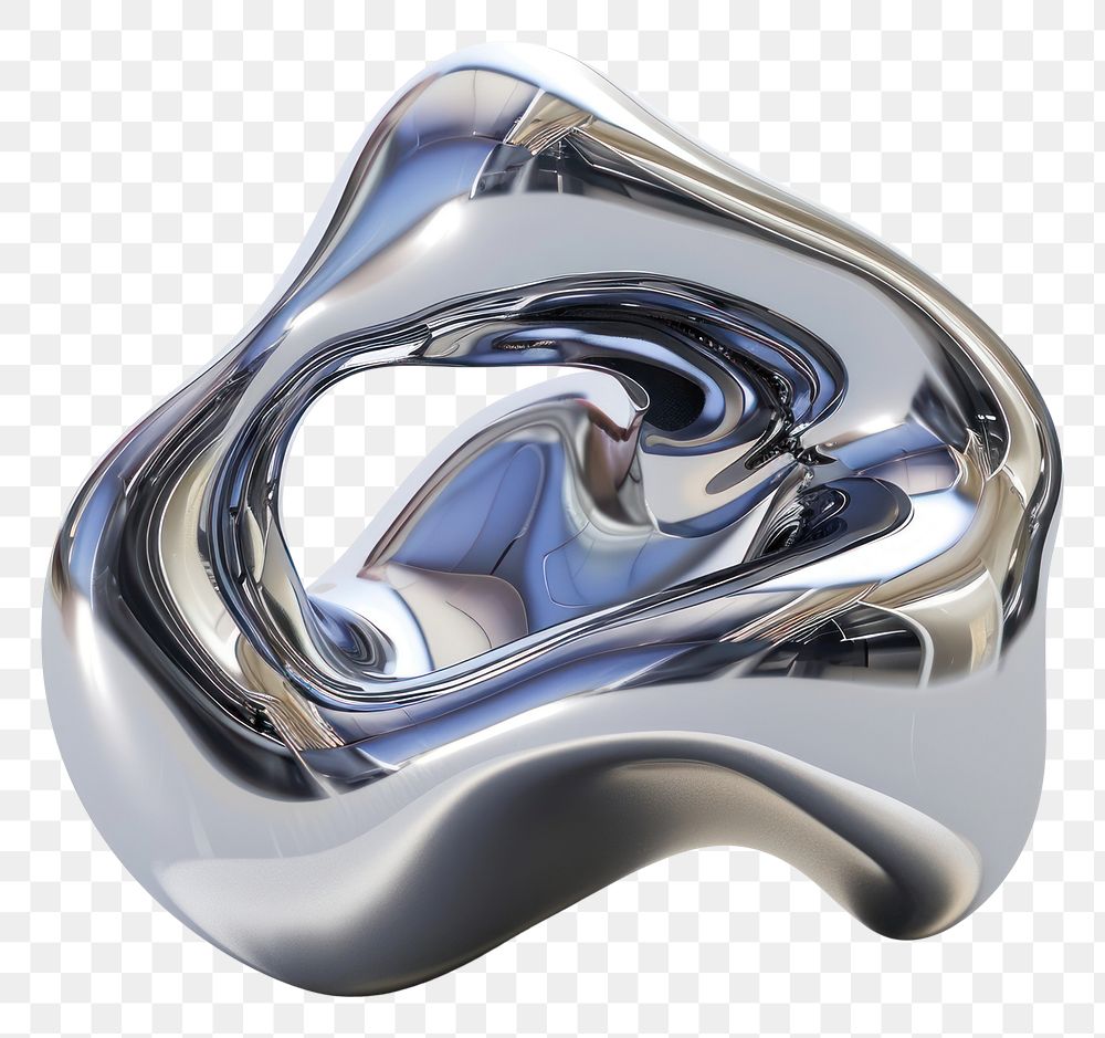 PNG Abstract metallic sculpture modern | Free PNG - rawpixel