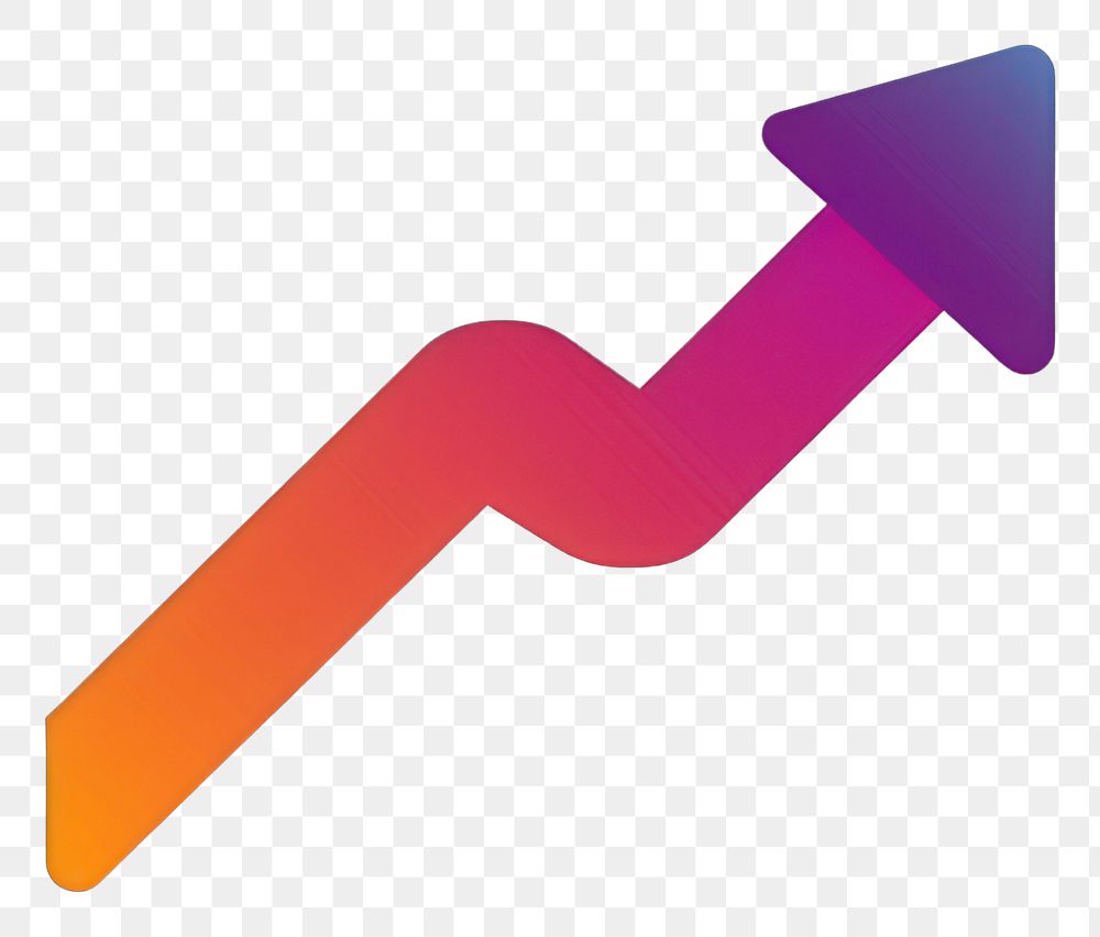 PNG Arrow graph icon symbol | Free PNG - rawpixel