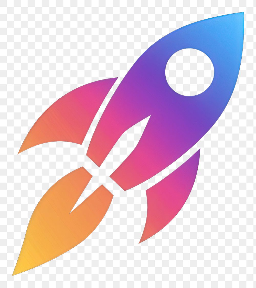 PNG Simple rocket icon logo | Free PNG - rawpixel