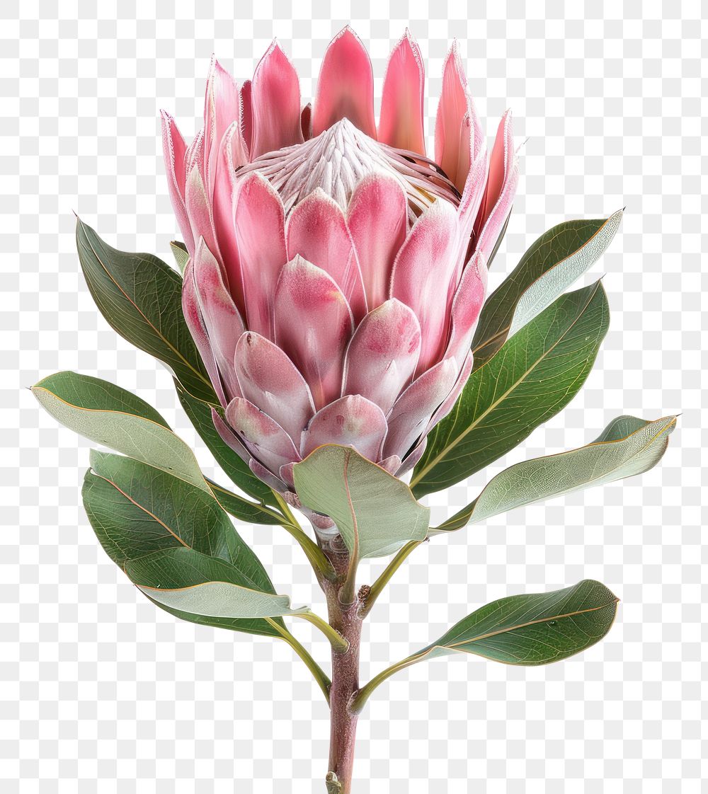 PNG Elegant pink protea flower | Premium PNG - rawpixel