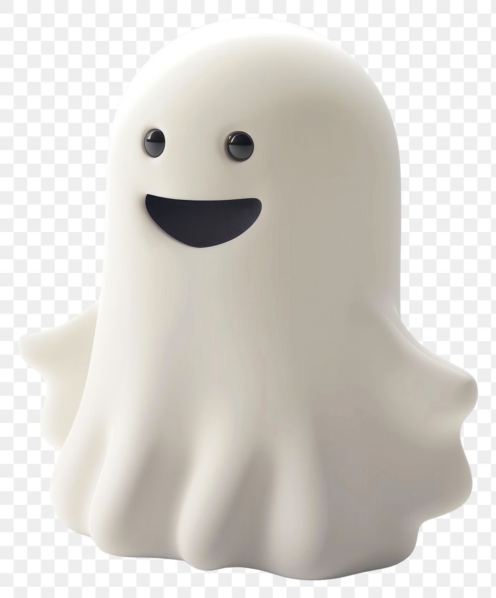 PNG Cute smiling ghost illustration | Premium PNG - rawpixel