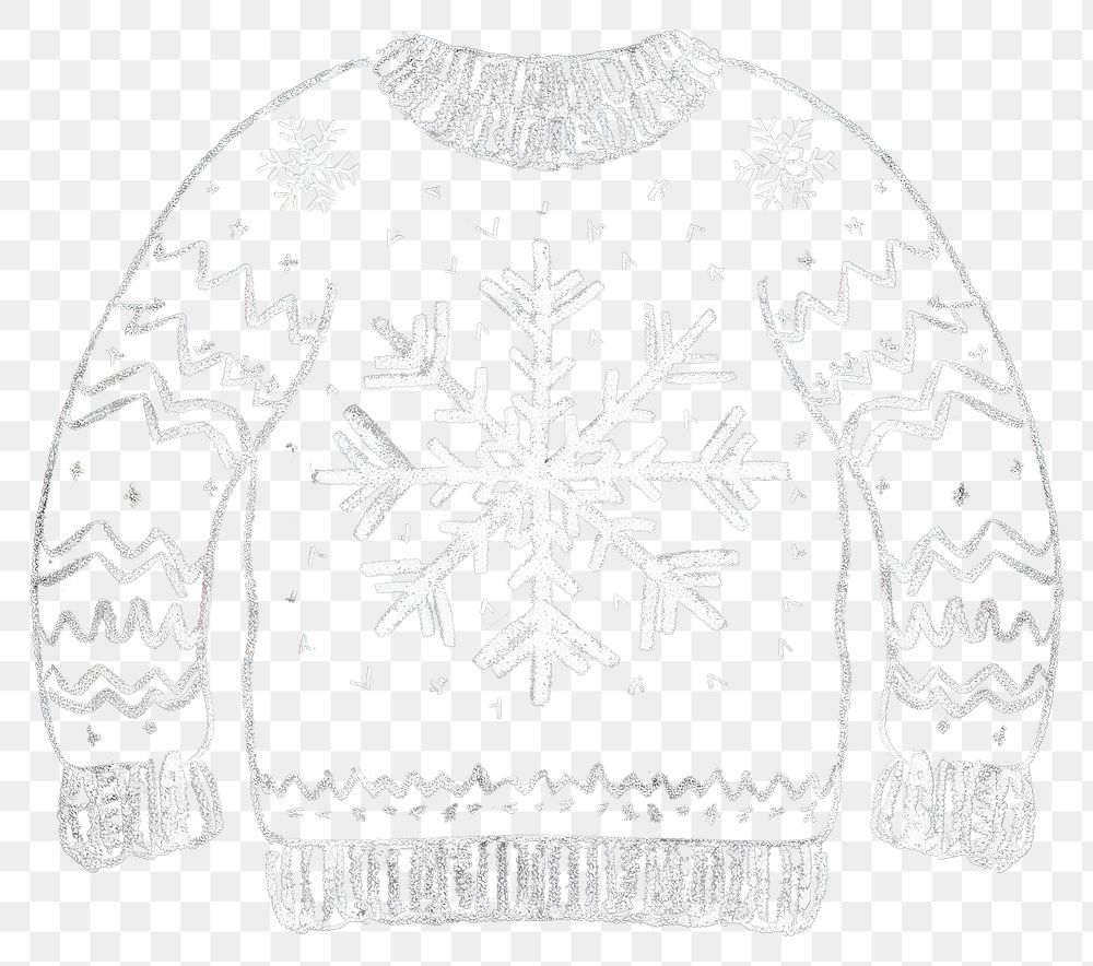 PNG Simple christmas sweater icon | Free PNG - rawpixel