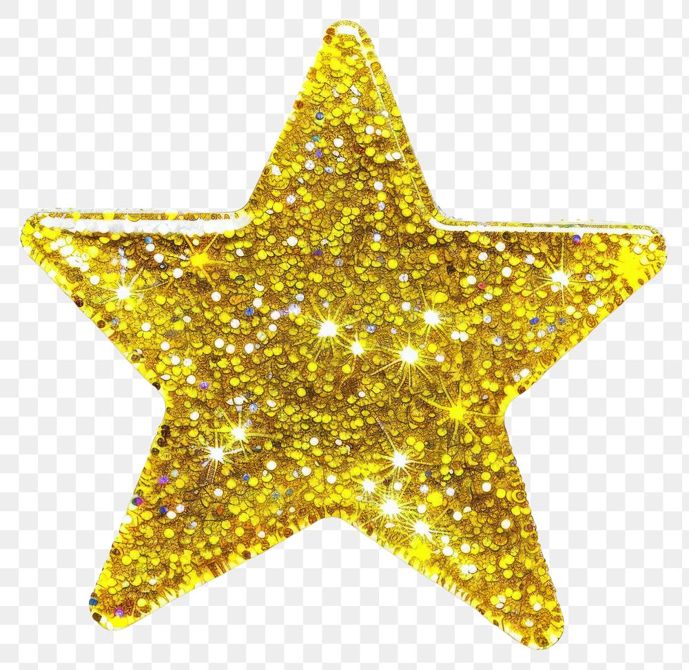 PNG Sparkling golden star decoration | Free PNG - rawpixel