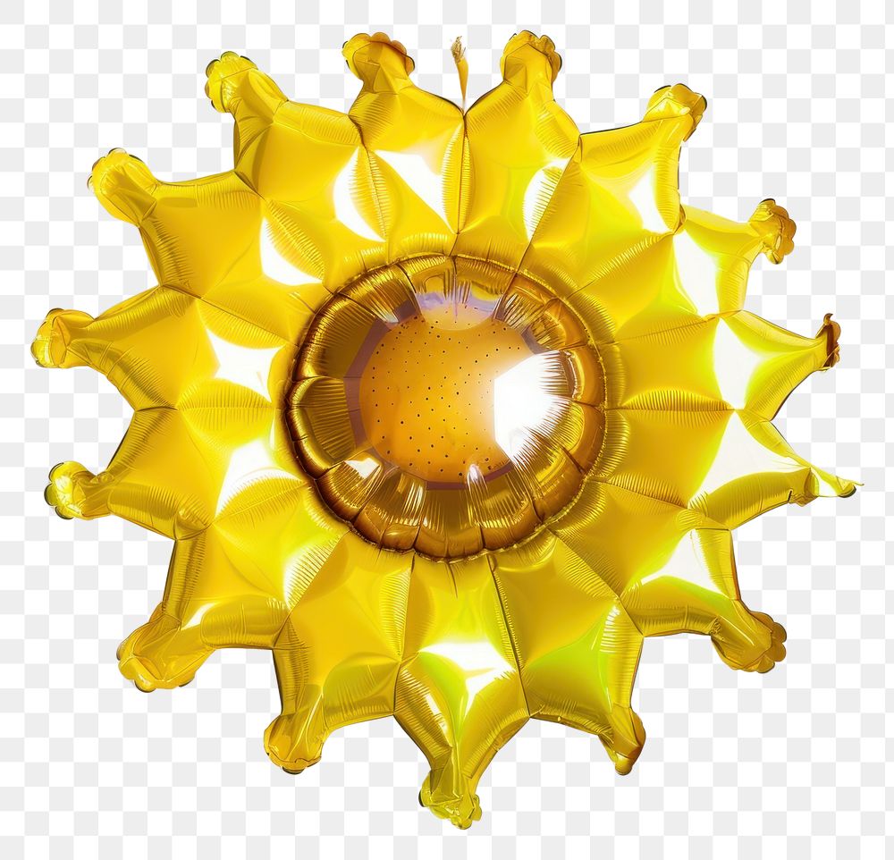 PNG Bright yellow sun balloon | Free PNG - rawpixel