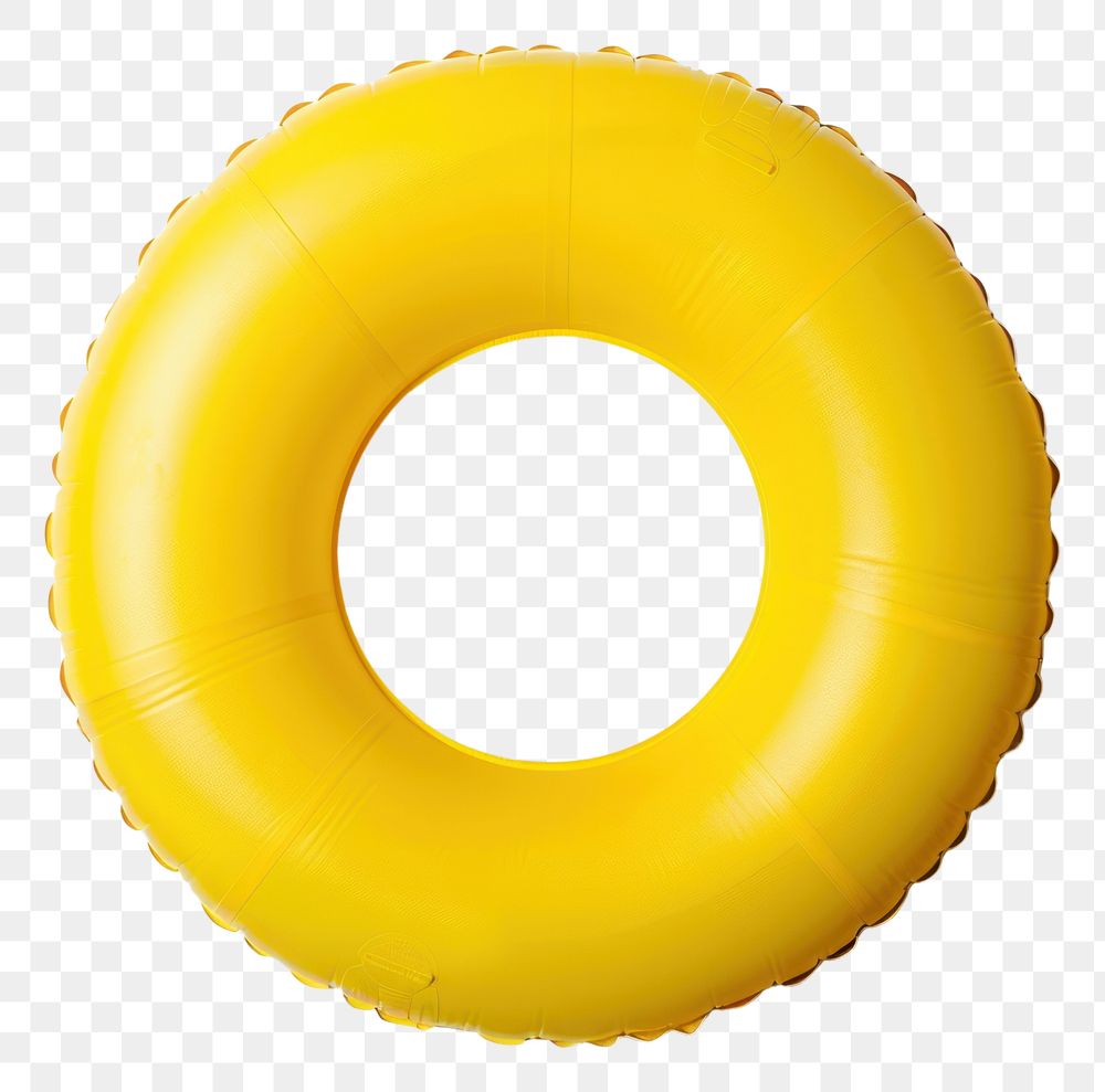 Yellow inflatable swim ring | Free PNG - rawpixel