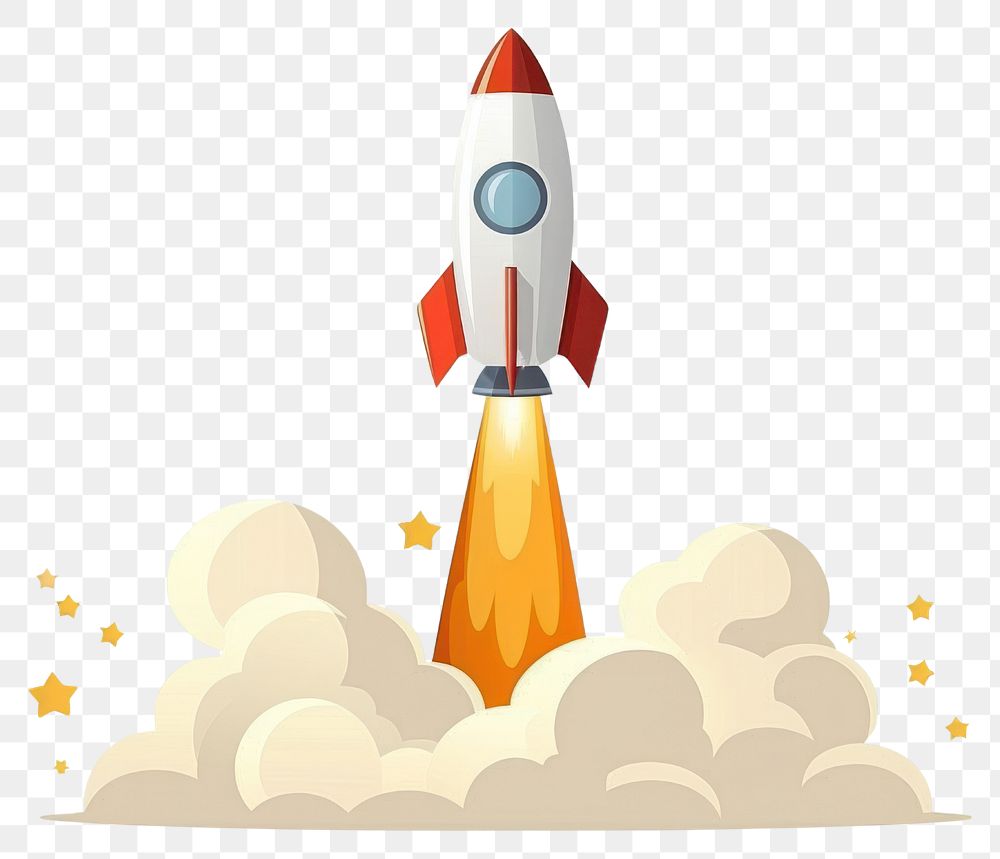 PNG Rocket launching clouds | Free PNG - rawpixel