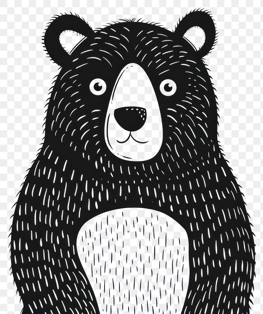 PNG Illustrated wildlife drawing animal. | Free PNG - rawpixel