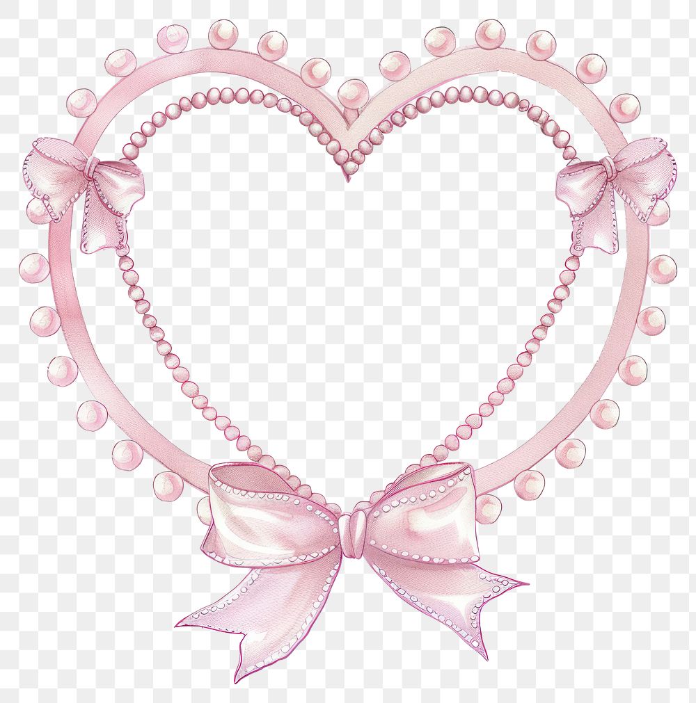 PNG Elegant pink heart frame | Premium PNG - rawpixel