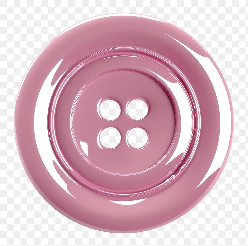 PNG Glossy pink sewing button | Free PNG - rawpixel