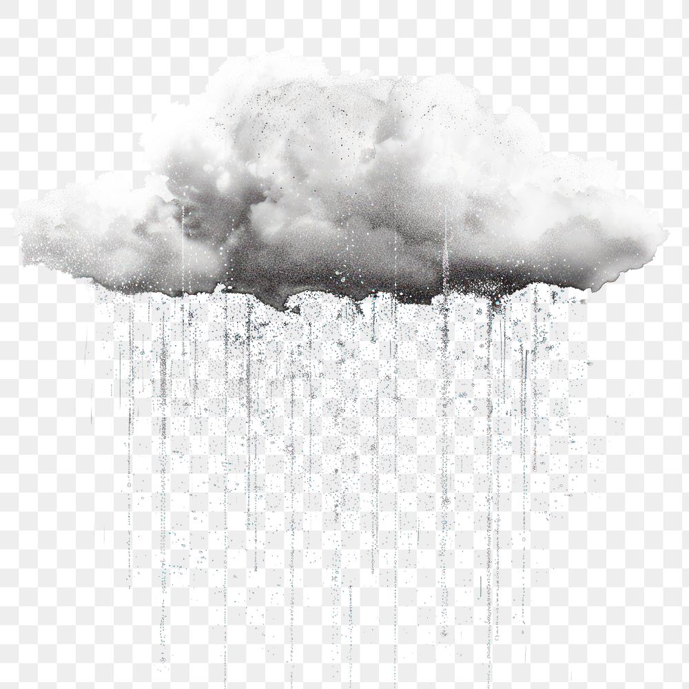 PNG Cloud rain falling outdoors | Free PNG - rawpixel