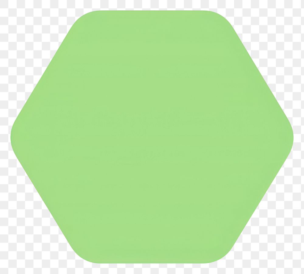 PNG Minimalist green hexagon shape | Free PNG - rawpixel
