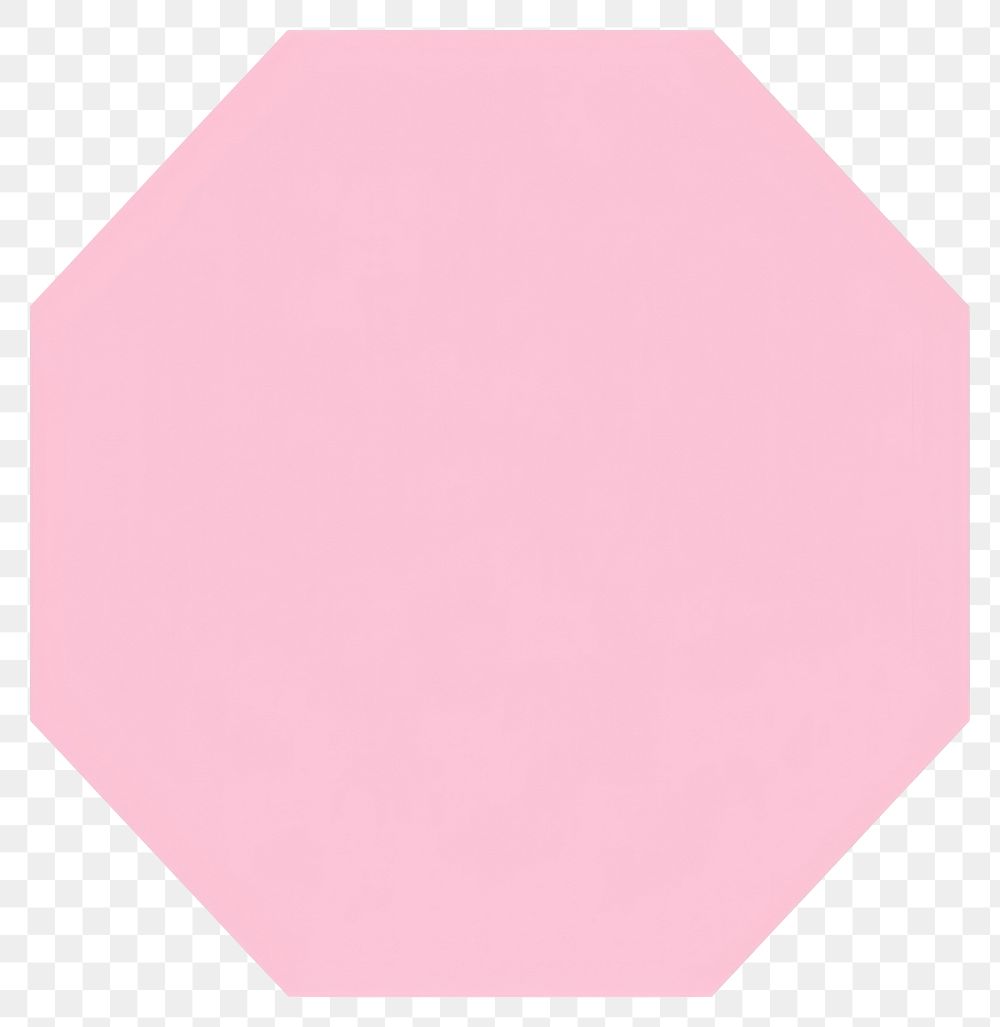 PNG Pink octagon shape illustration | Free PNG - rawpixel