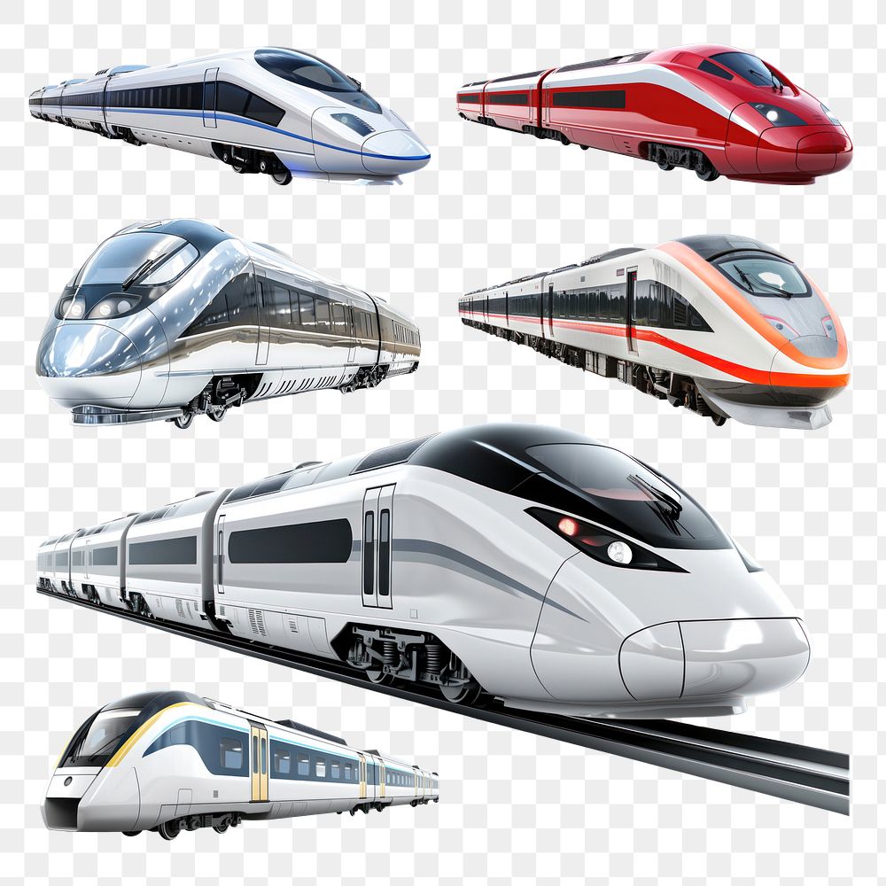 PNG high speed train element | Premium PNG - rawpixel