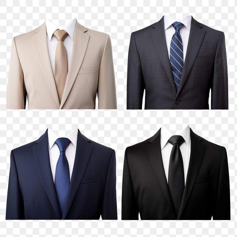 PNG male formal suite set, | Premium PNG - rawpixel