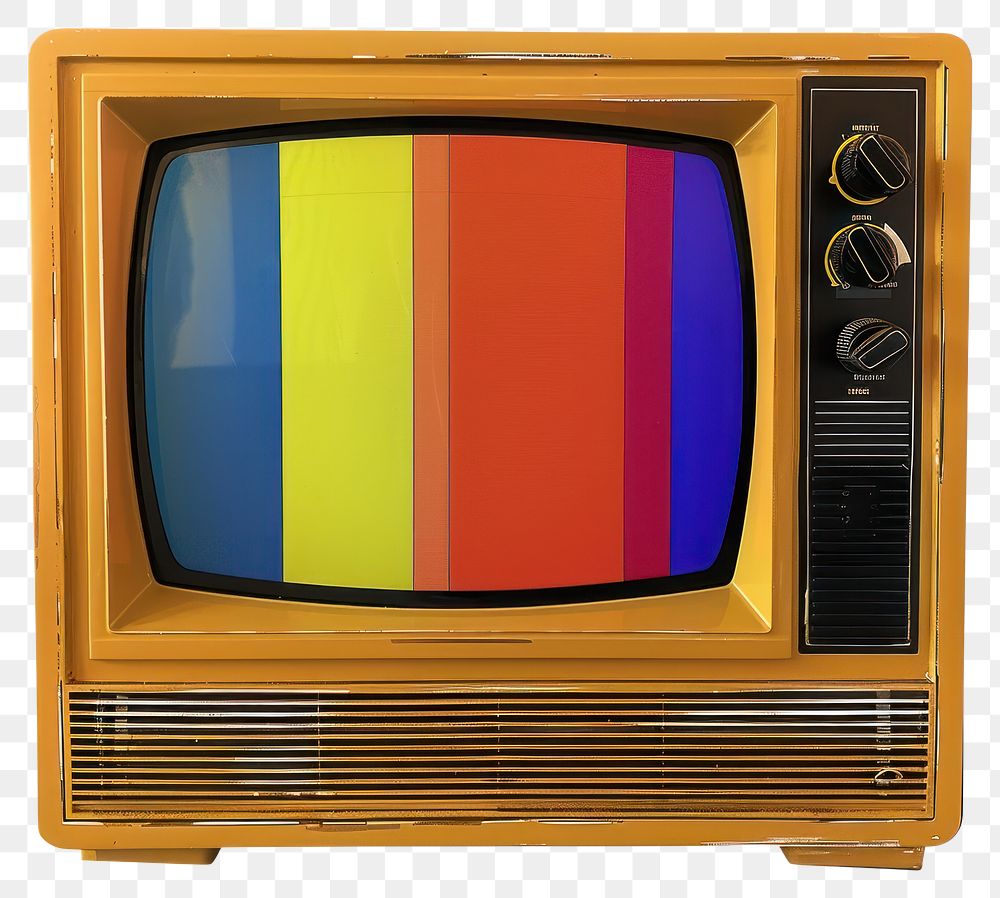 PNG Vintage colorful television screen | Free PNG - rawpixel