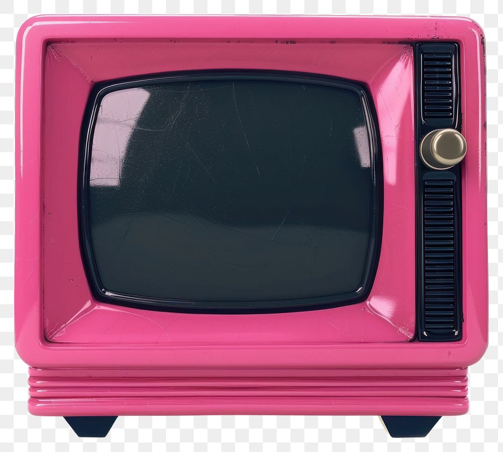 PNG Vintage pink retro television | Free PNG - rawpixel