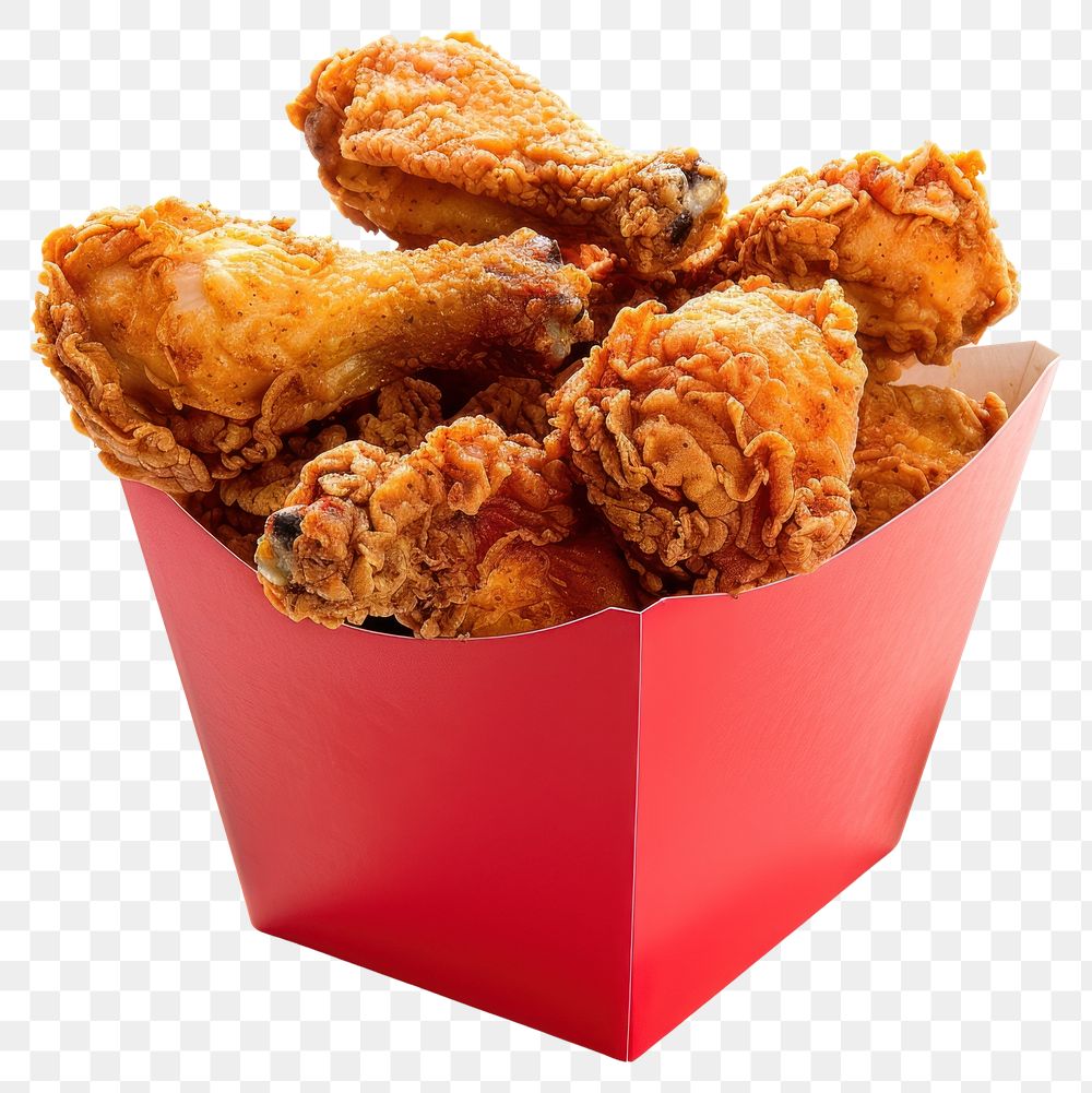 PNG Crispy fried chicken box | Premium PNG - rawpixel