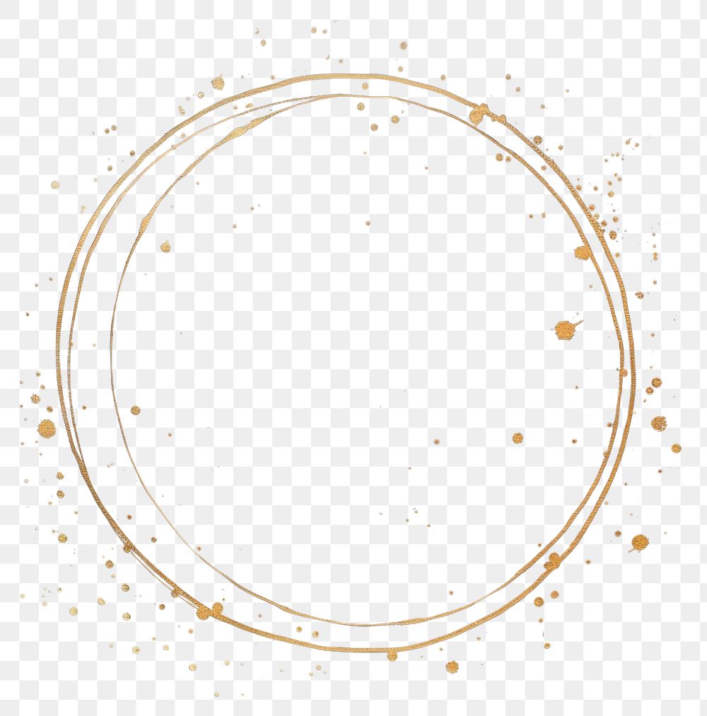 PNG Elegant abstract gold circle | Free PNG - rawpixel