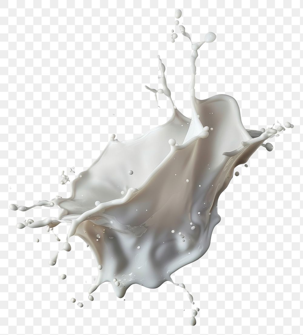 PNG Dynamic milk splash art | Free PNG - rawpixel