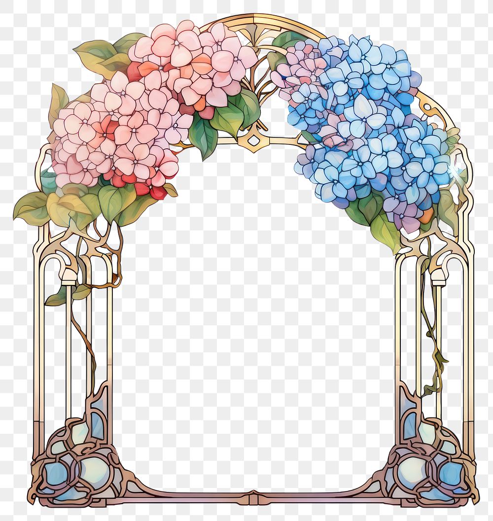 PNG Elegant floral decorative frame | Free PNG - rawpixel