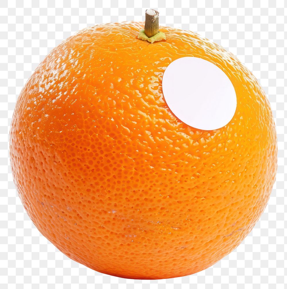 PNG One real tangerine orange | Free PNG - rawpixel