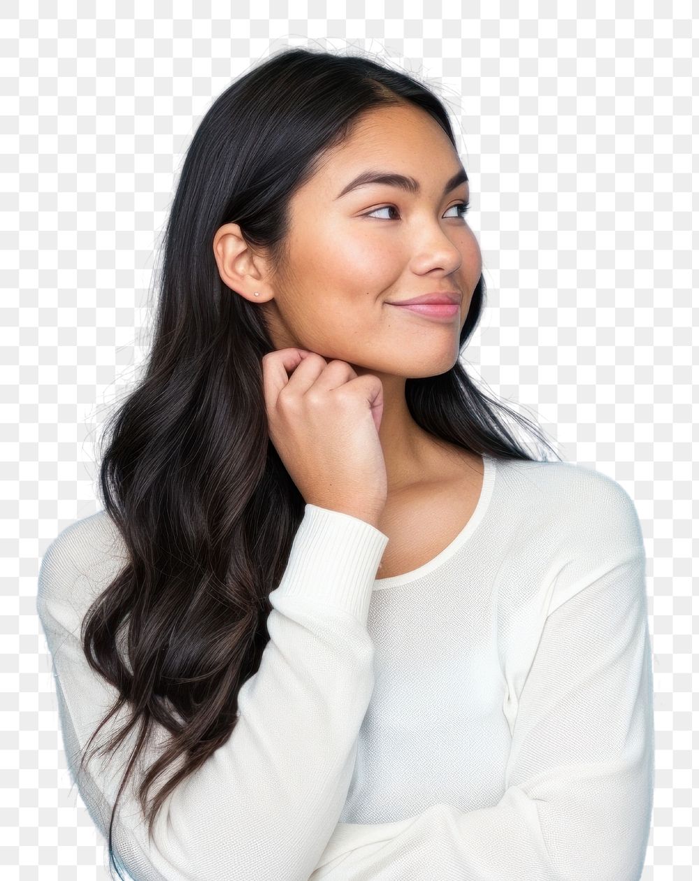 PNG Native american woman thinking | Free PNG - rawpixel