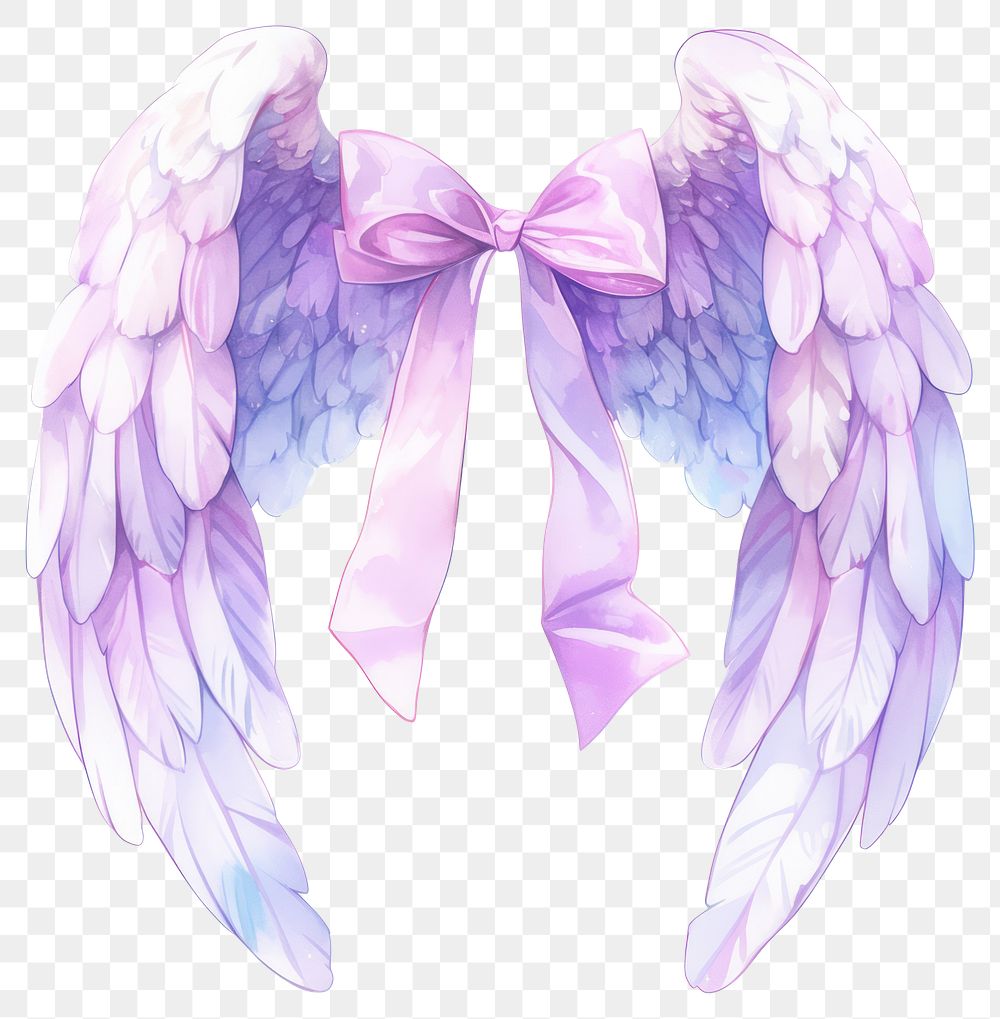 PNG Elegant pastel angel wings | Premium PNG - rawpixel