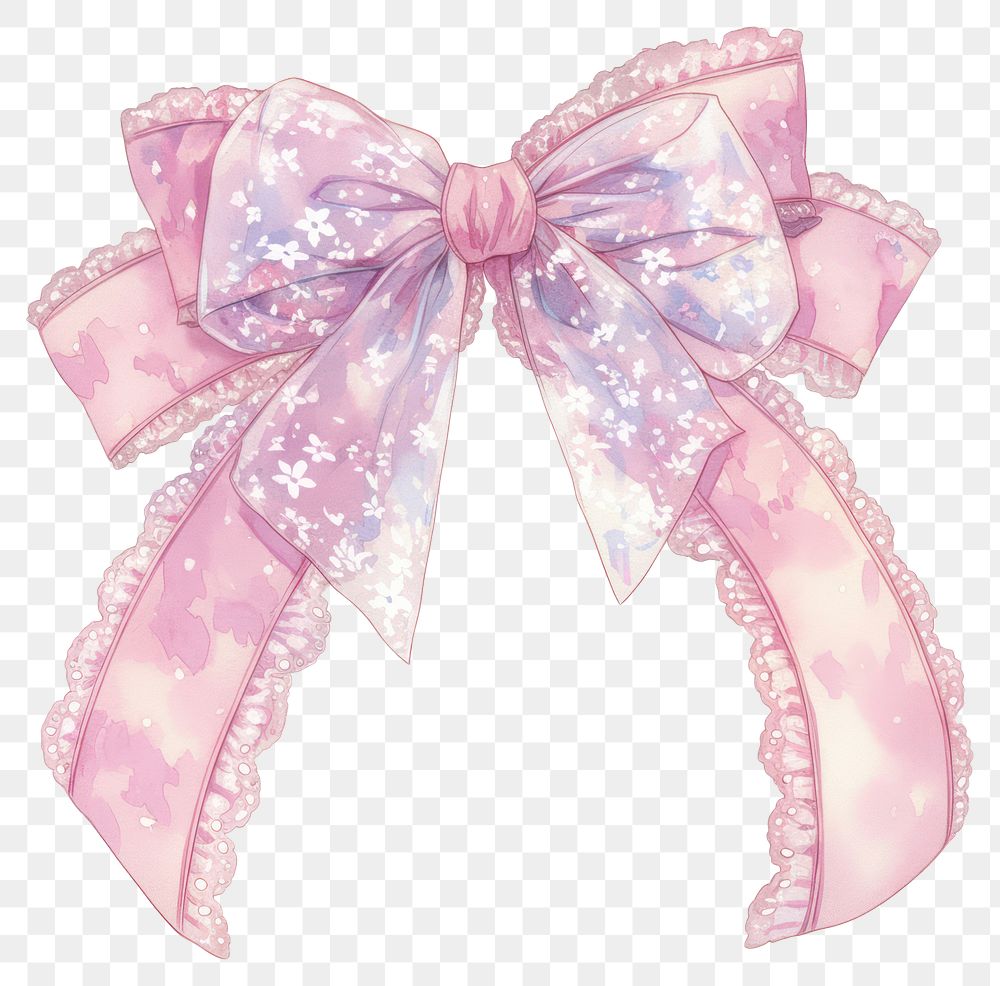 Elegant pastel pink bow | Premium PNG - rawpixel