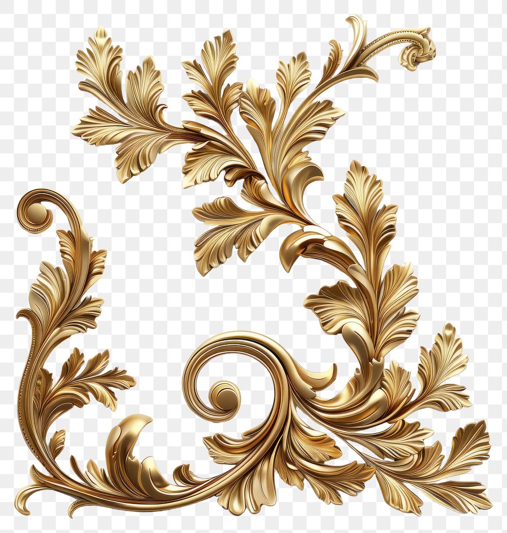 PNG Elegant gold ornamental design | Free PNG - rawpixel
