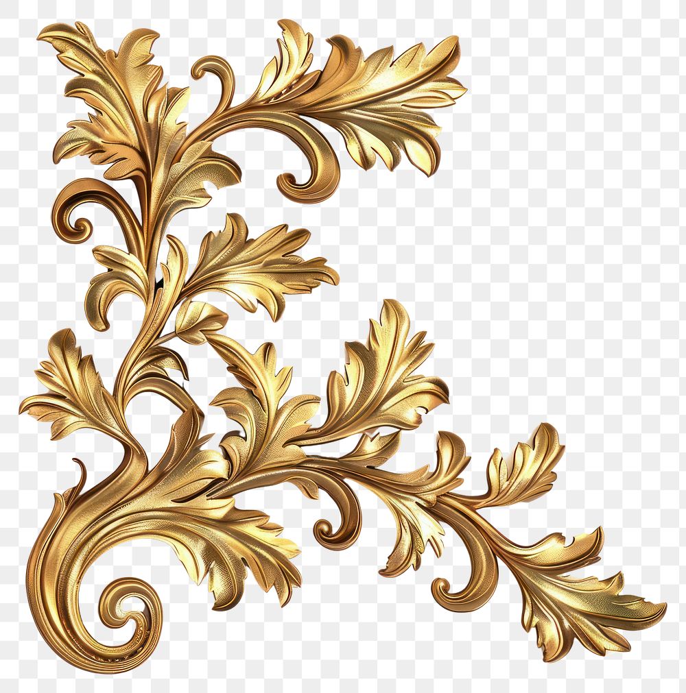 PNG Elegant golden ornamental design | Premium PNG - rawpixel