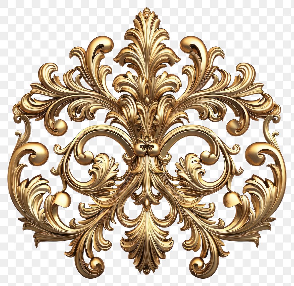 PNG Elegant golden ornamental design | Free PNG - rawpixel