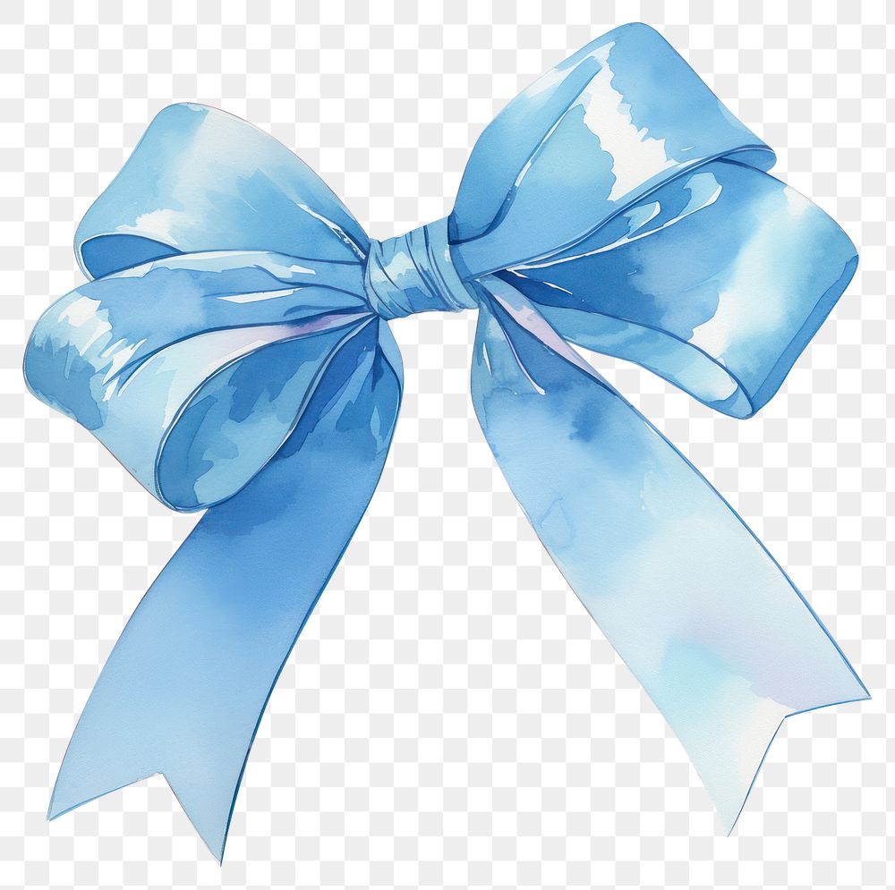 PNG Elegant blue watercolor ribbon | Free PNG - rawpixel