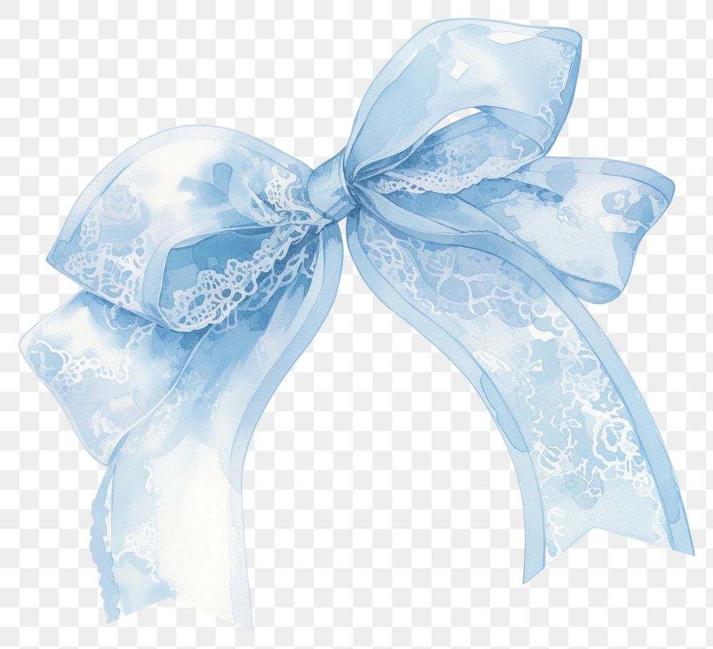PNG Elegant blue lace ribbon | Premium PNG - rawpixel