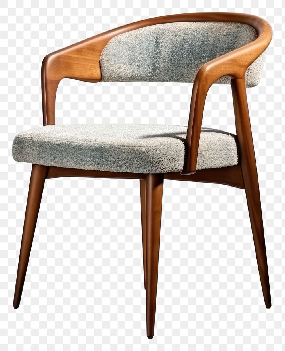PNG Elegant mid-century modern chair | Premium PNG - rawpixel