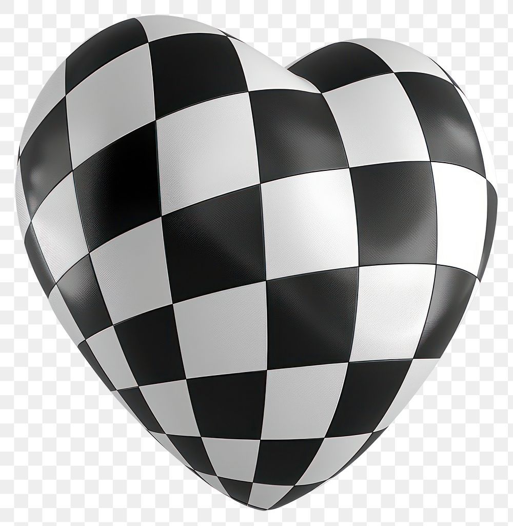 PNG Checkered heart pattern design | Free PNG - rawpixel