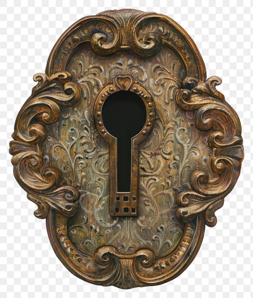 PNG Ornate vintage keyhole illustration | Free PNG - rawpixel