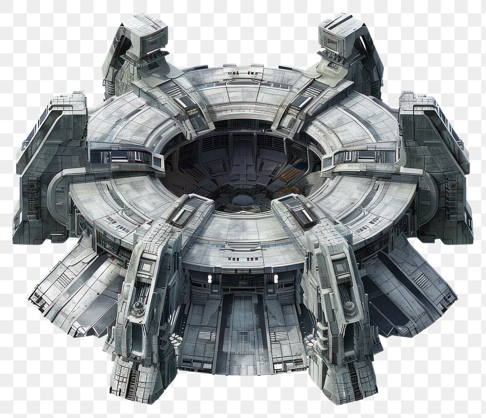 PNG Futuristic space station structure | Premium PNG - rawpixel