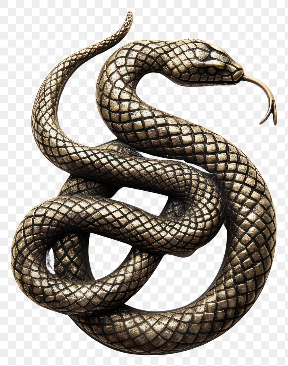 PNG Whimsigoth brass snake symbol | Free PNG - rawpixel