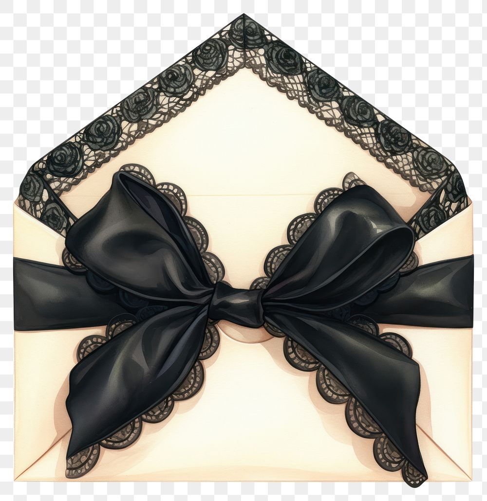 PNG Elegant lace black ribbon | Premium PNG - rawpixel