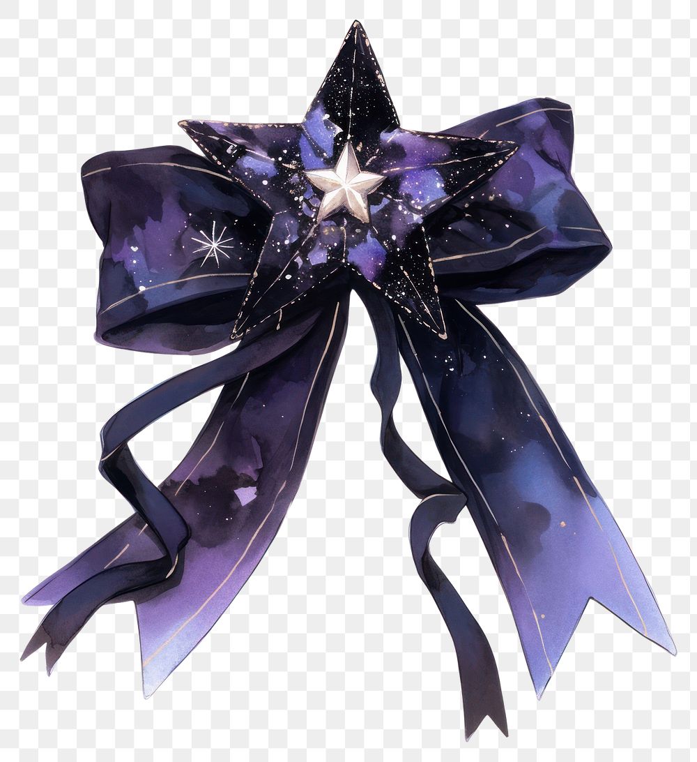 PNG Elegant cosmic-themed ribbon illustration | Free PNG - rawpixel